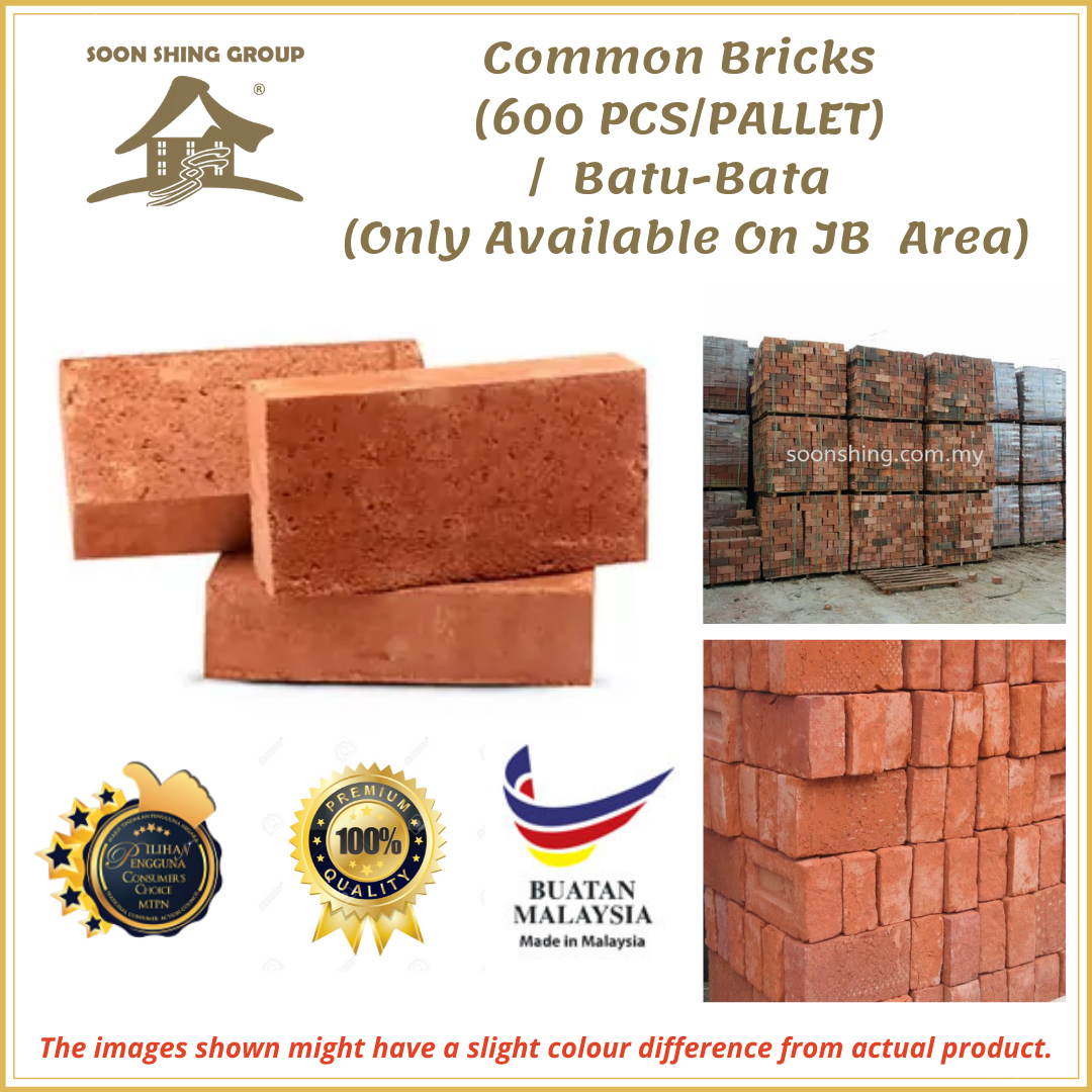 Common Bricks / Batu-Bata (Only Available in JB Area)