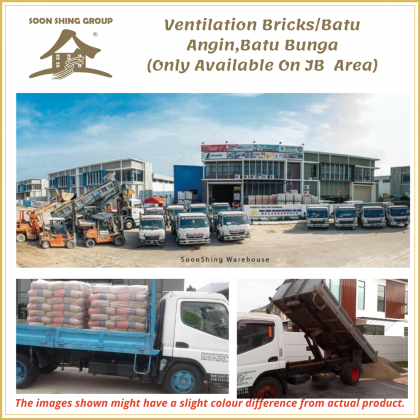 Hollow Blocks 4' & 2-1/2' /Batu Block (Only Available In JB Area)