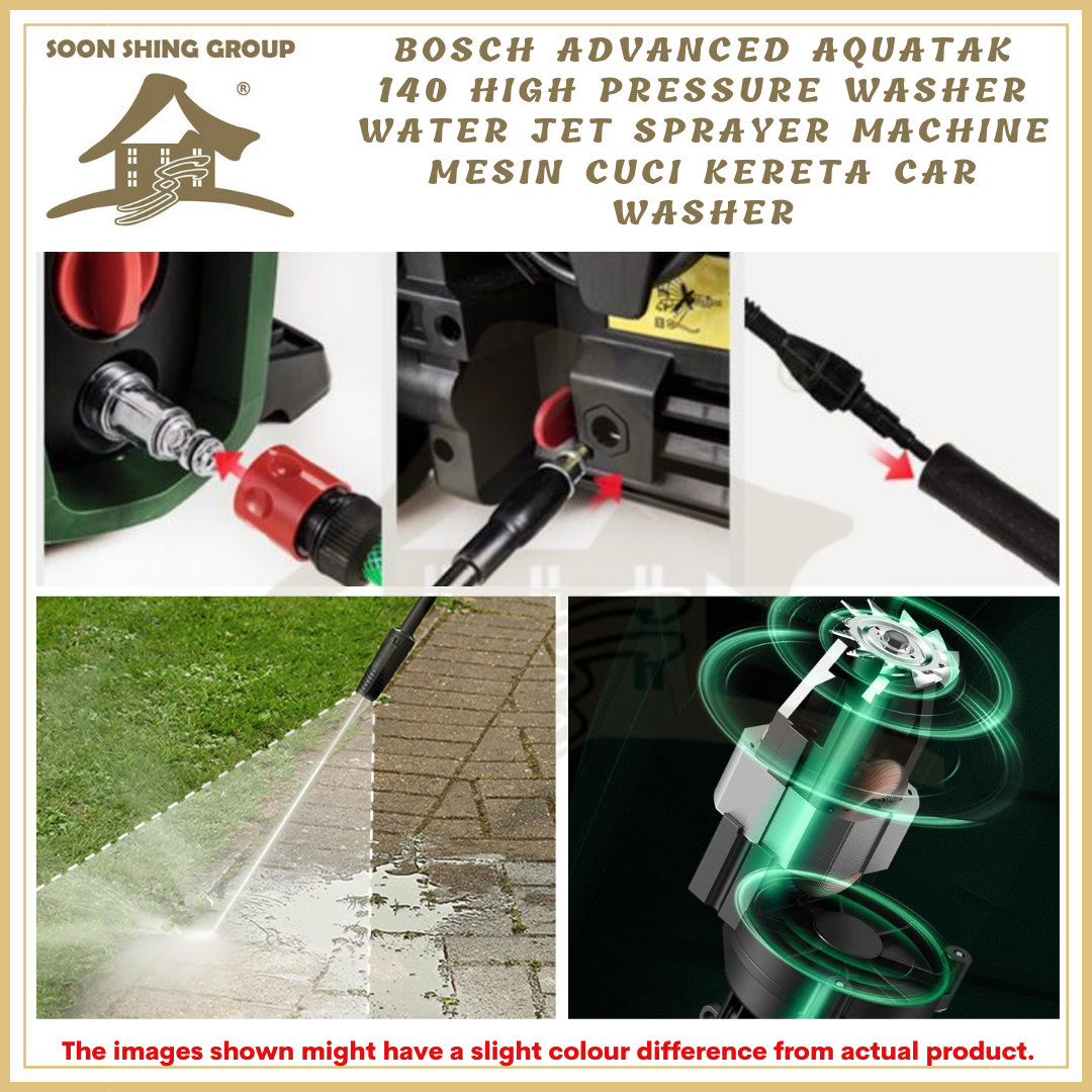 BOSCH UNIVERSAL AQUATAK 140 2100W HIGH-PRESSURE WASHER Waterjet Cleaner ...