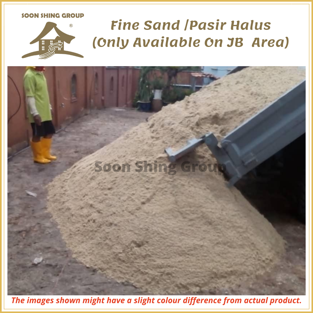 Fine Sand / Wash Sand / Coarse Sand / Pasir Halus (Only Available In JB ...