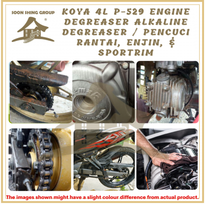 KOYA 4L P-529 ENGINE DEGREASER ALKALINE DEGREASER / Pencuci Rantai ...