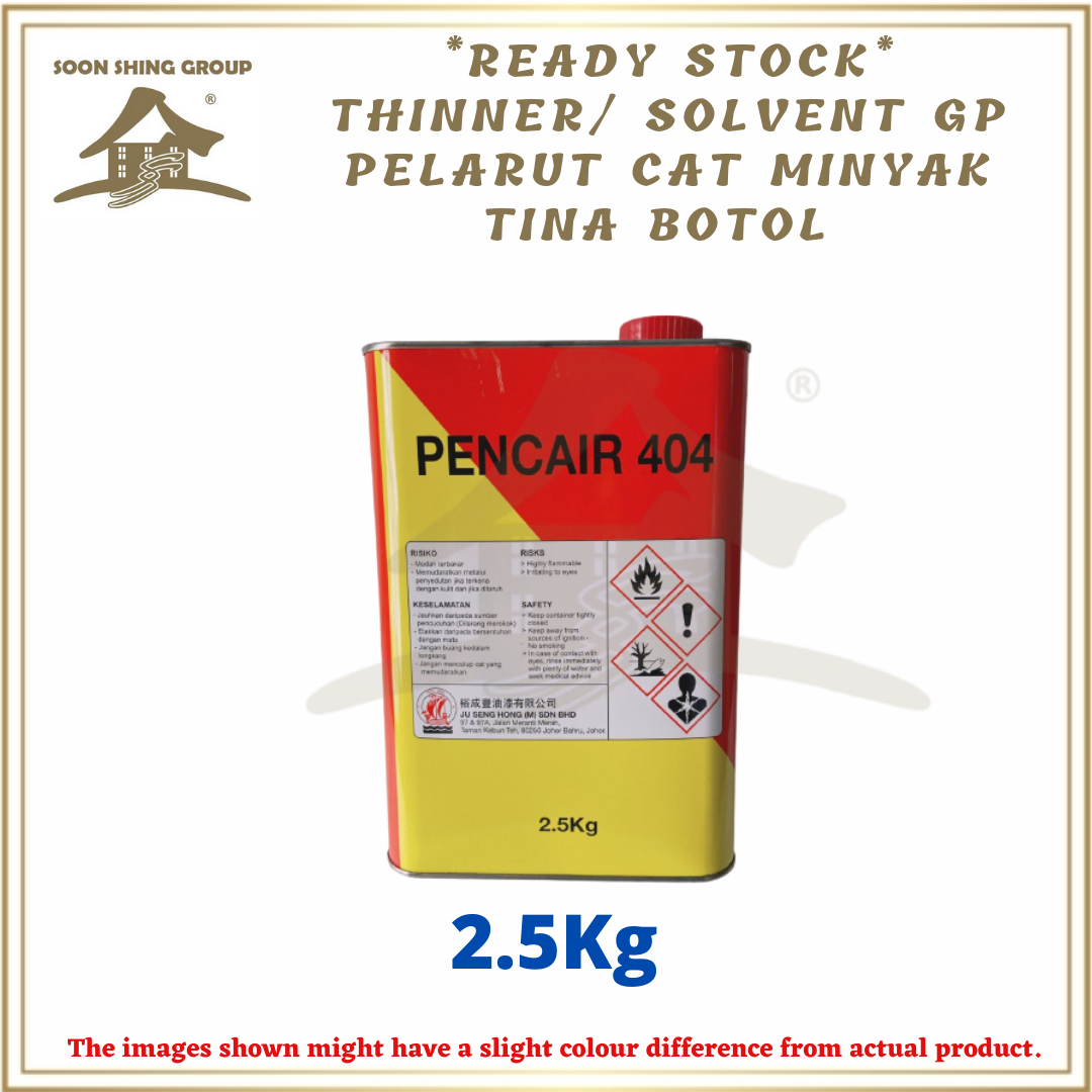 *Ready Stock* Thinner/ Solvent GP Pelarut Cat Minyak Tina Botol