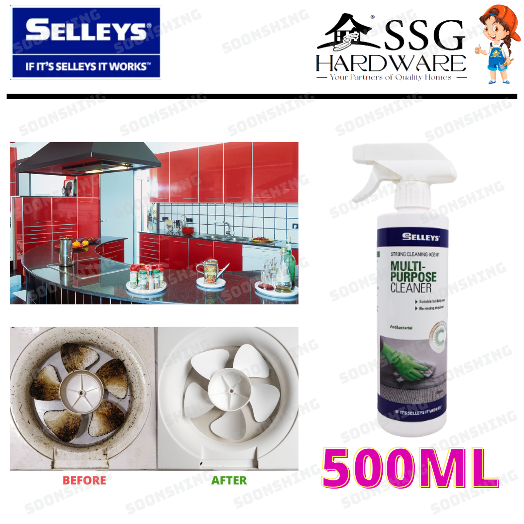 Selleys Multi Purpose Cleaner 500ml Anti Bacterial Formula Pembersih ...