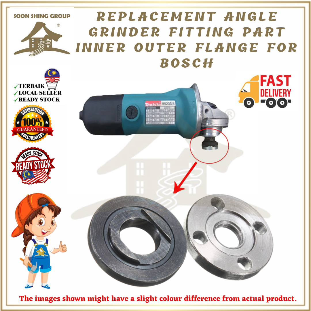 Replacement Angle Grinder Fitting Part Inner Outer Flange For Bosch