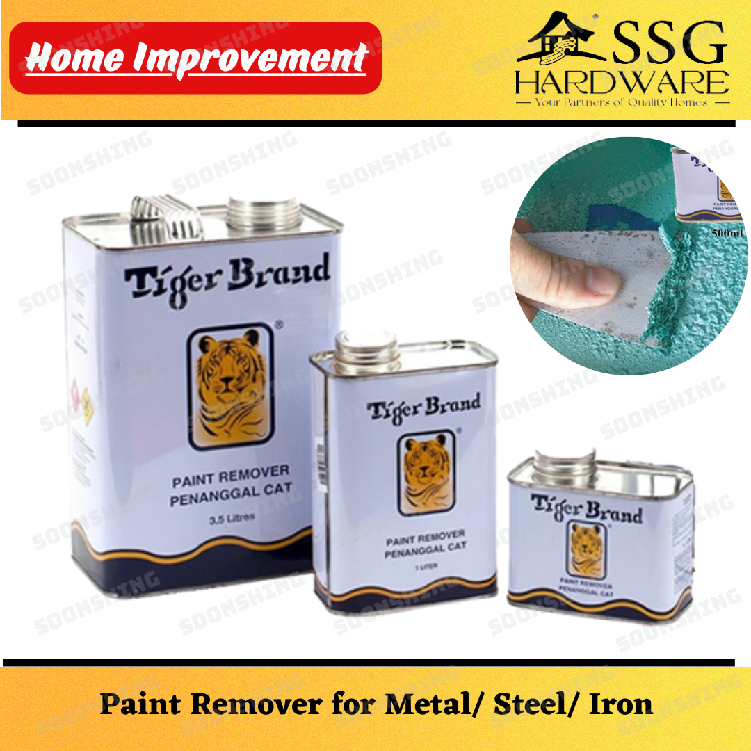 Paint Remover for Metal/ Steel/ Iron Paint Removal Peluntur Cat ...