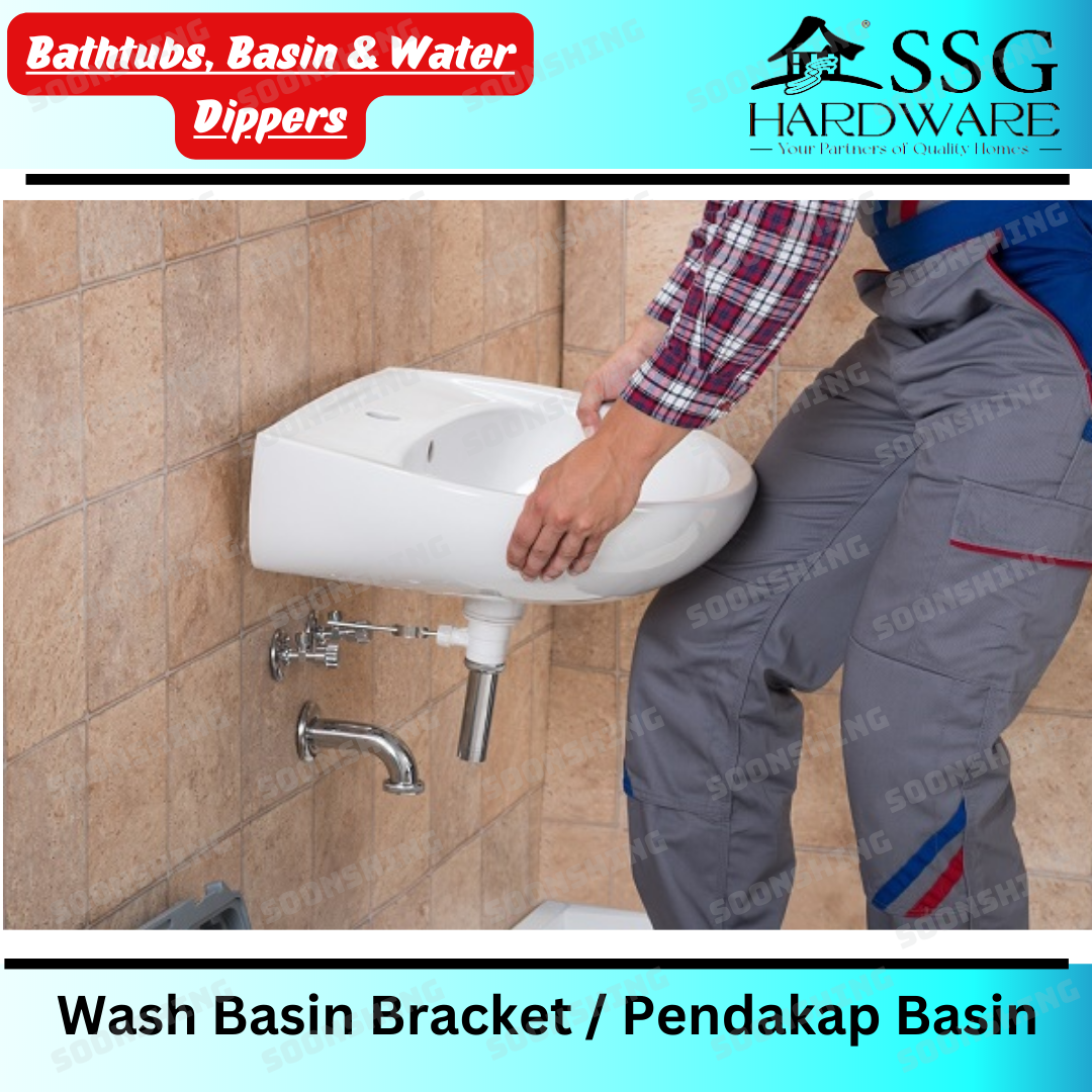 Wash Basin Bracket / Pendakap Basin / Pengantung Besi BasinStandard ...