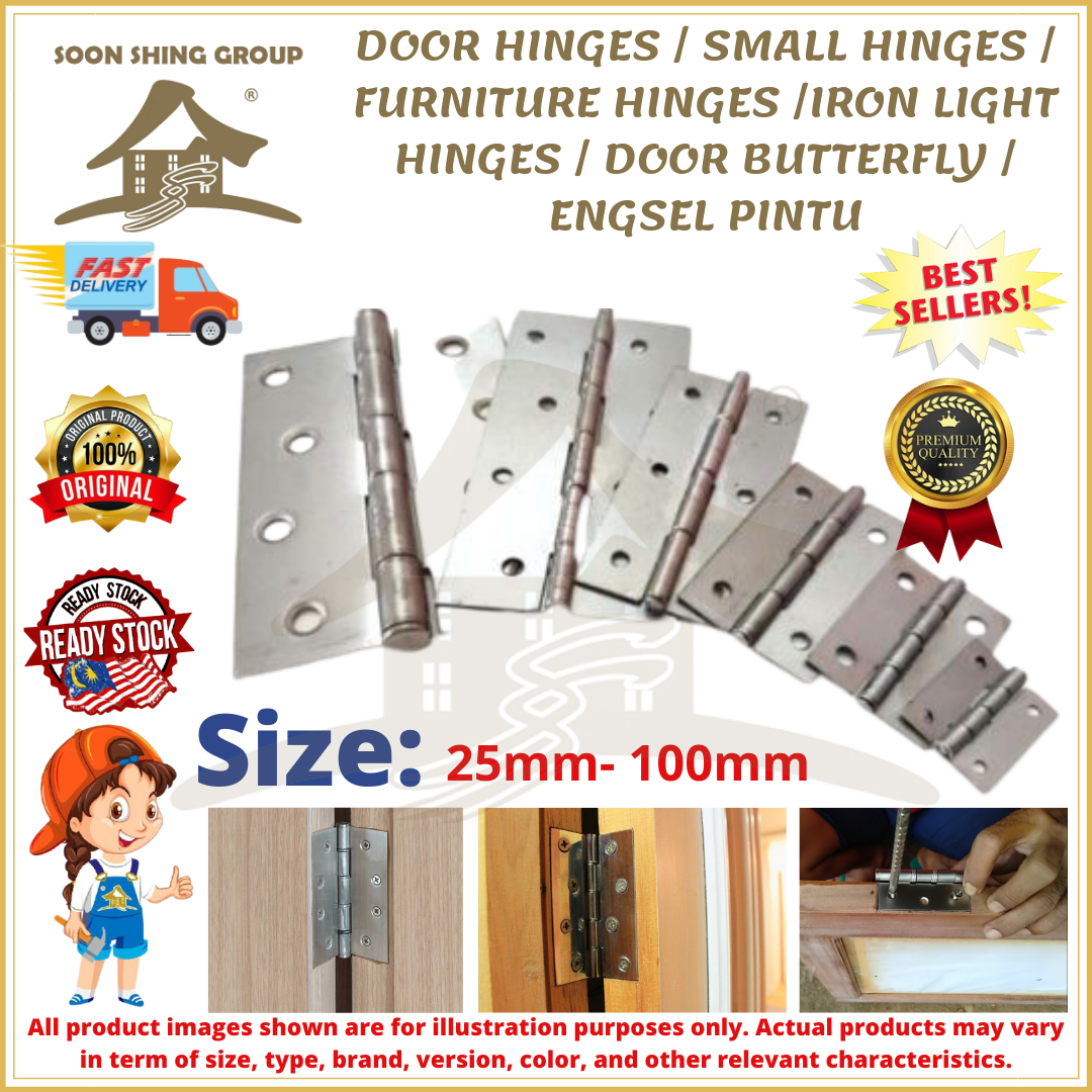 DOOR HINGES / SMALL HINGES / FURNITURE HINGES /IRON LIGHT HINGES / DOOR ...