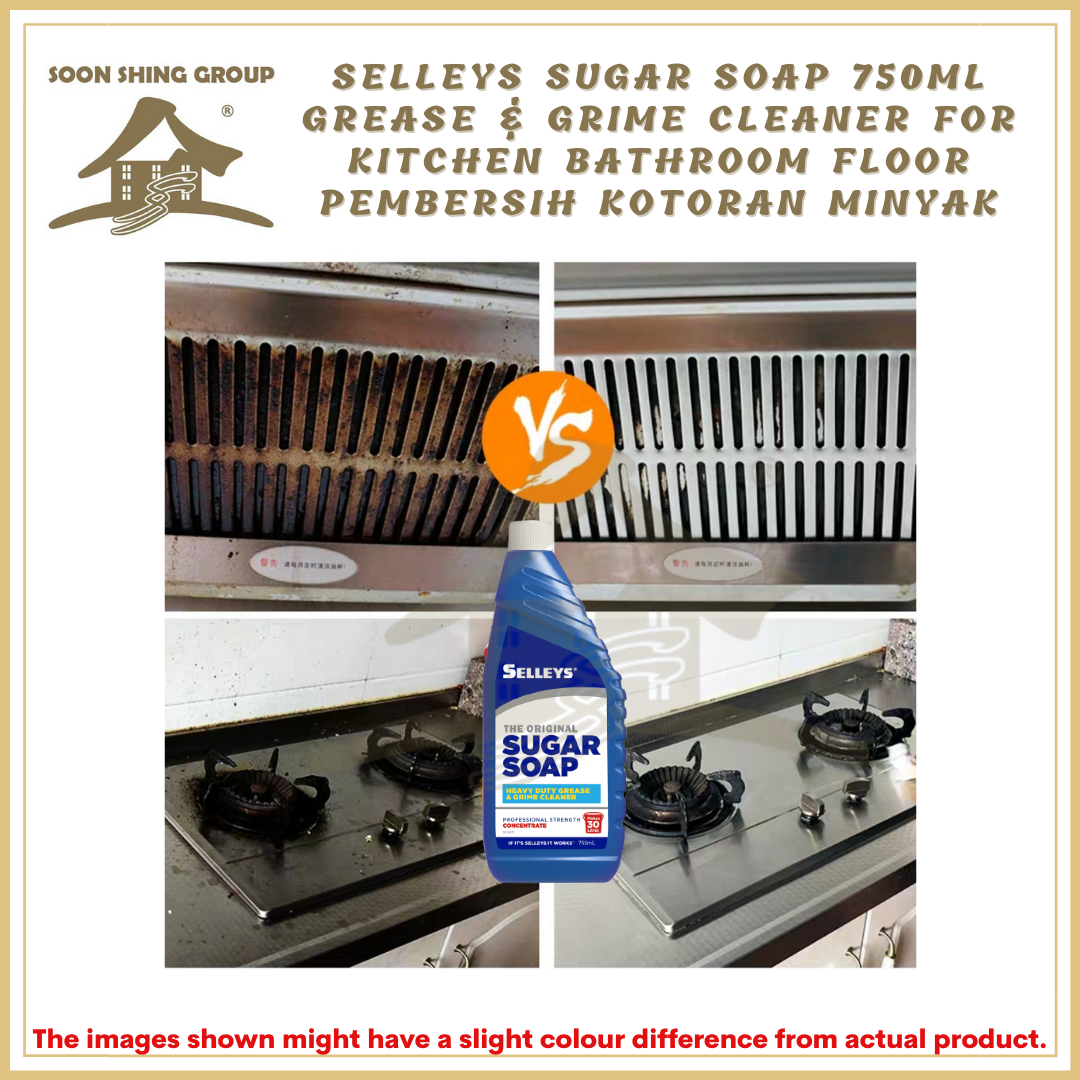 SS26 Selleys Sugar Soap 750ml Grease & Grime Cleaner for Kitchen ...