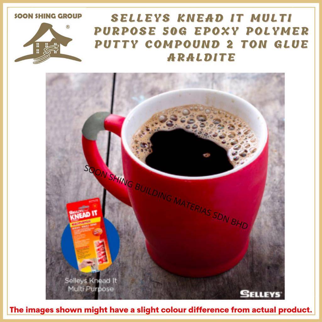 Selleys Knead It Multi Purpose 50g Epoxy Polymer Putty Compound 2 Ton ...