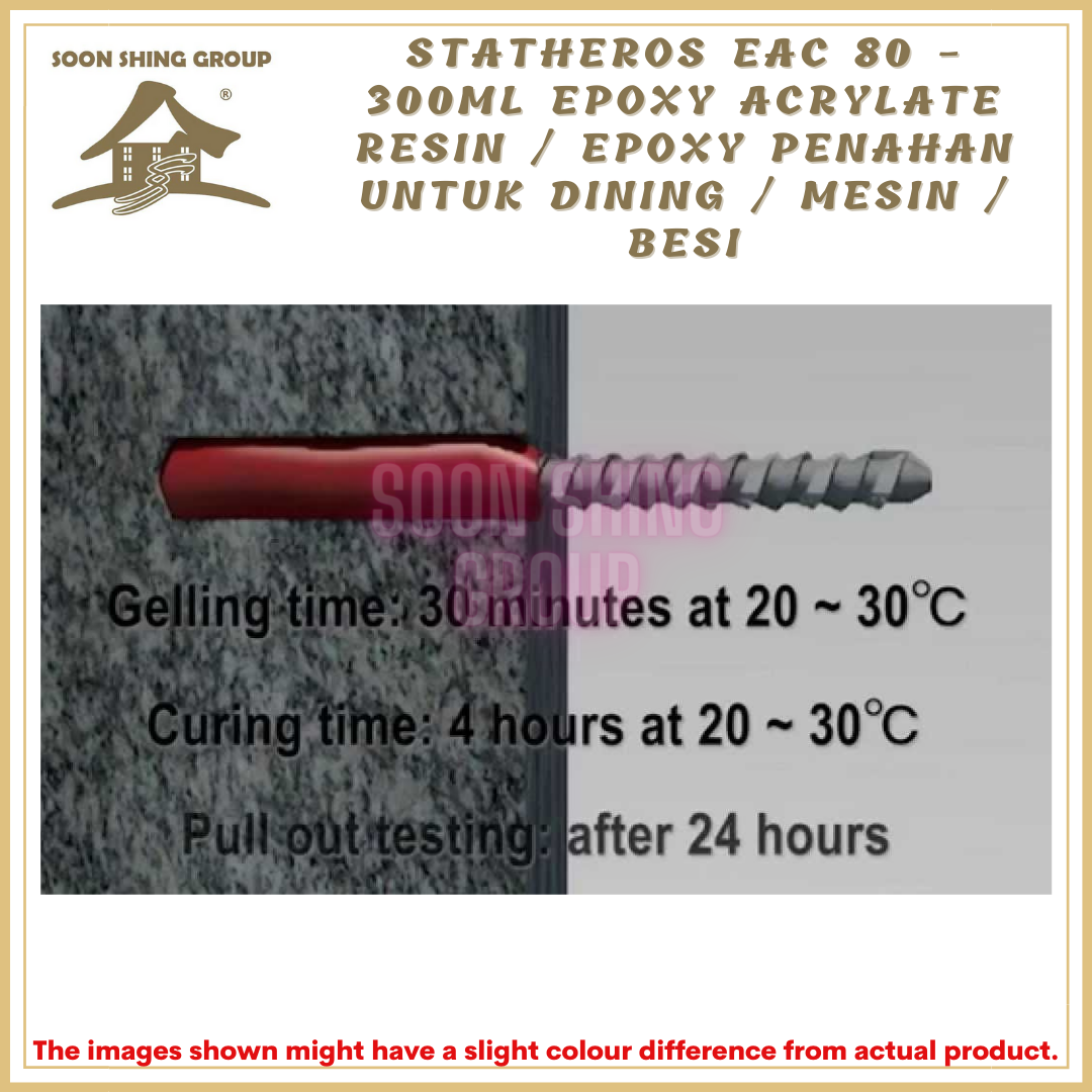 Statheros EAC 80 - 300ml epoxy acrylate resin / Epoxy Penahan Untuk ...