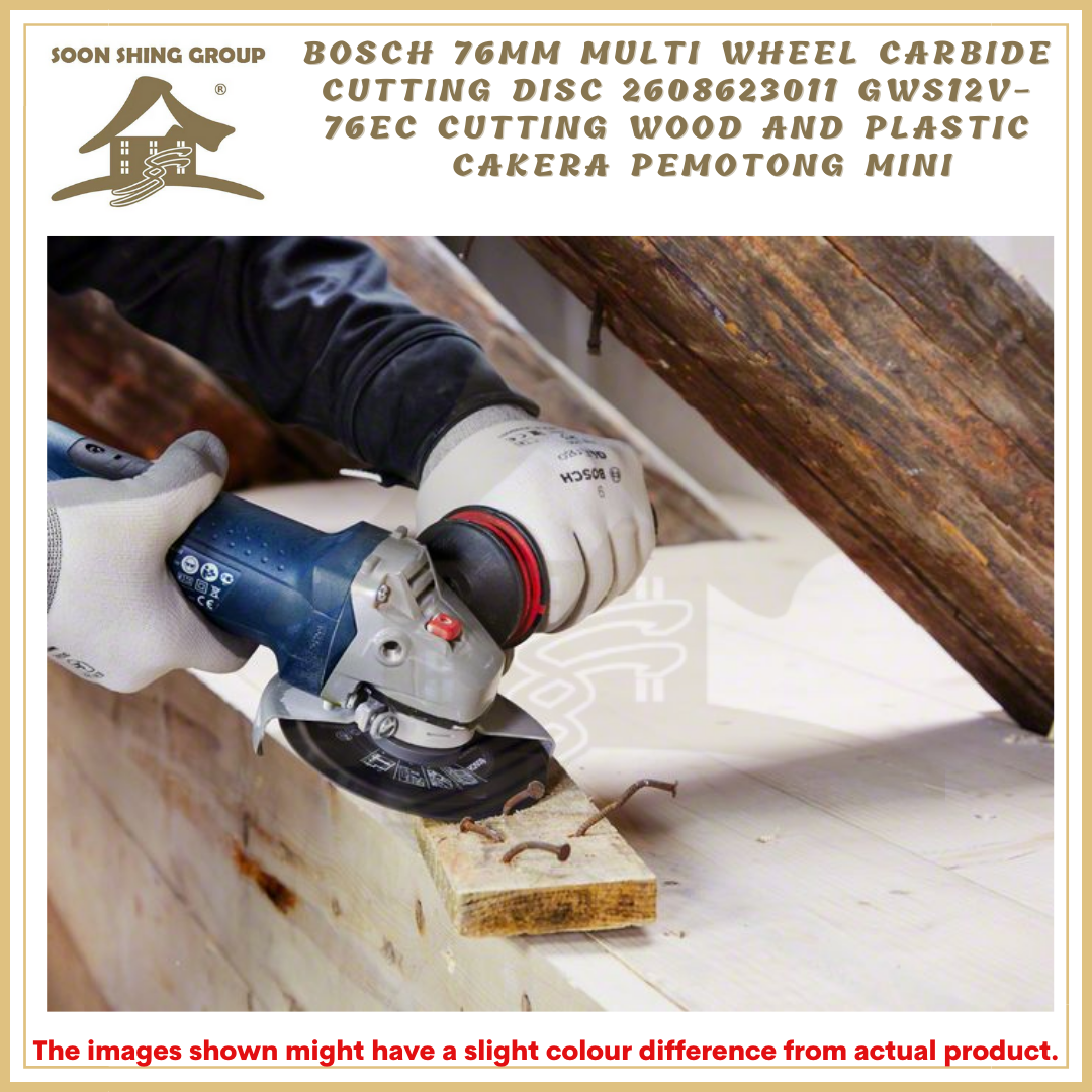 Bosch 76mm Multi Wheel Carbide Cutting Disc 2608623011 GWS12V-76EC ...
