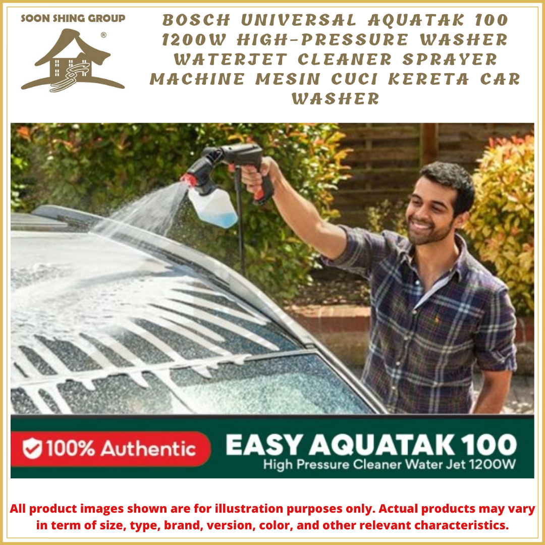 BOSCH UNIVERSAL AQUATAK 100 1200W HIGH-PRESSURE WASHER Waterjet Cleaner ...