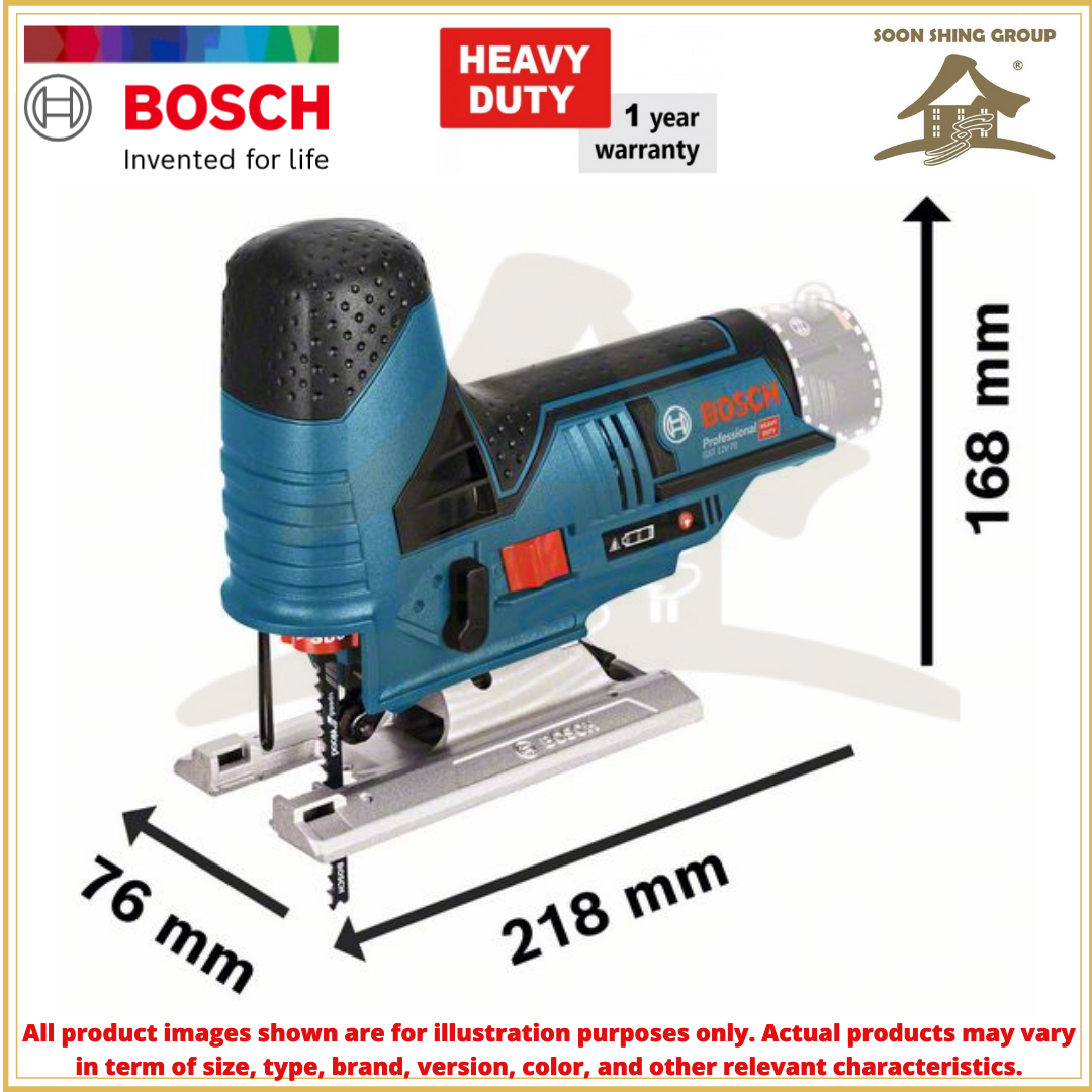 Bosch Cordless Jigsaw GST 12 V-LI Professional Cutter Machine Bevel Cut ...