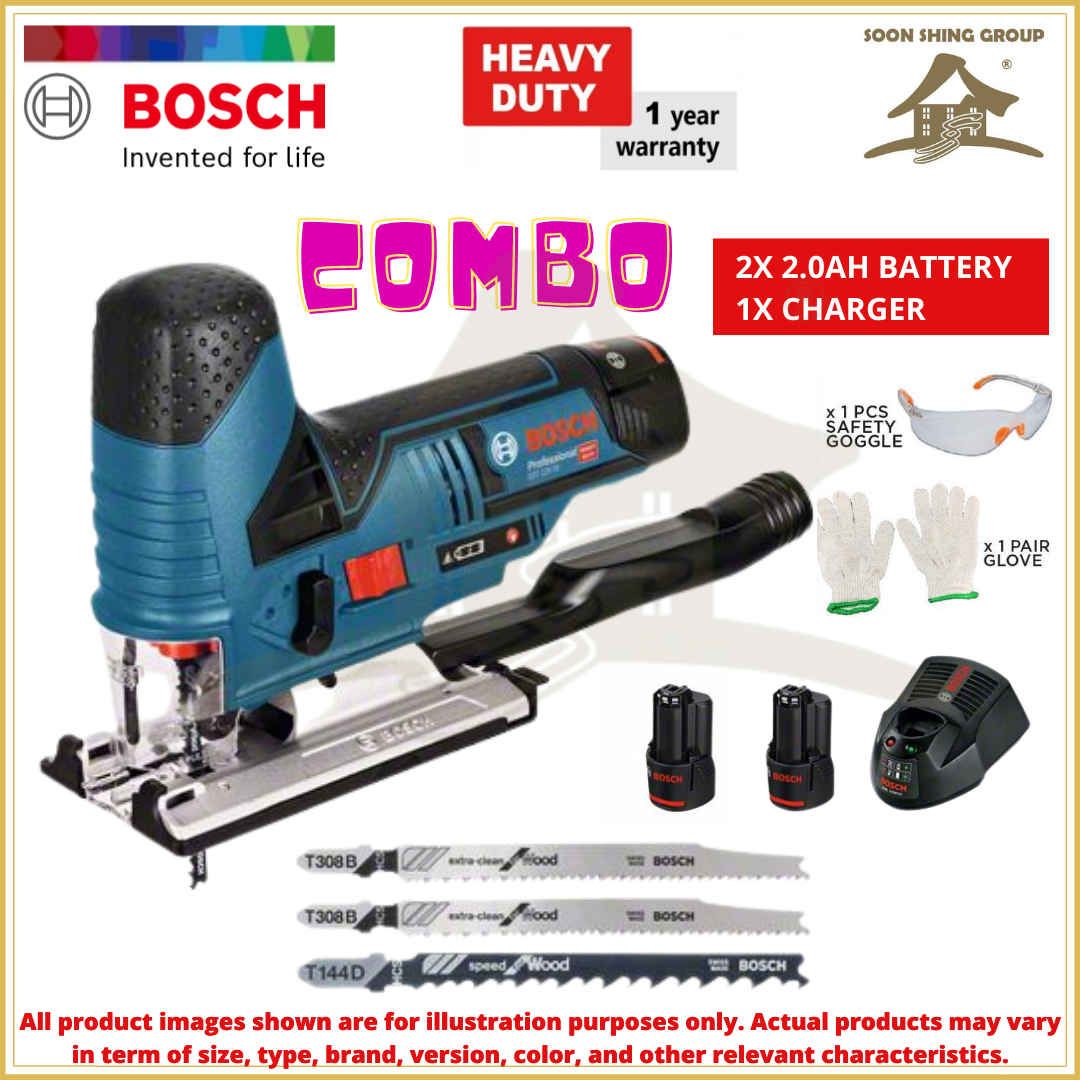 Bosch Cordless Jigsaw GST 12 V-LI Professional Cutter Machine Bevel Cut ...