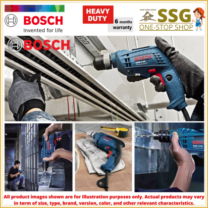 BOSCH GBM 13 RE Professional Hand Drill With 13mm Keyed chuck Mesin ...