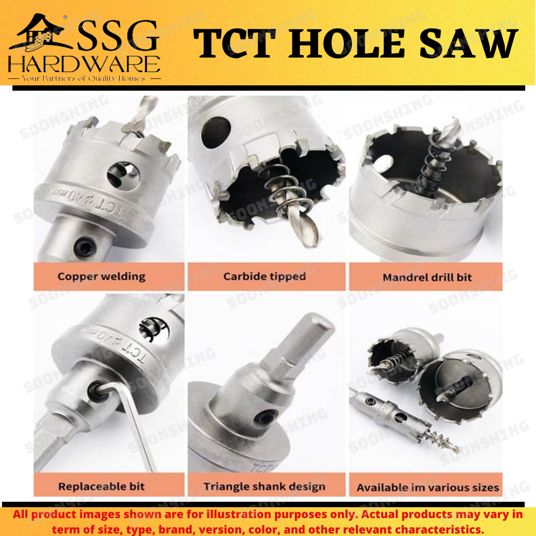 16mm-35mm TCT Hole Saw for Drilling Inox Metal Stainless Steel ...