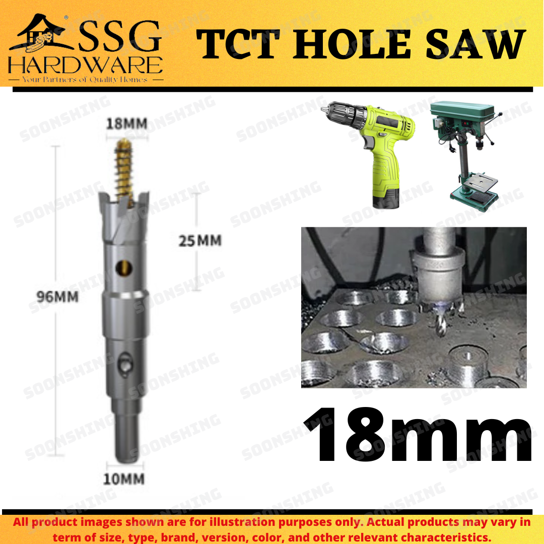 16mm-35mm TCT Hole Saw for Drilling Inox Metal Stainless Steel ...