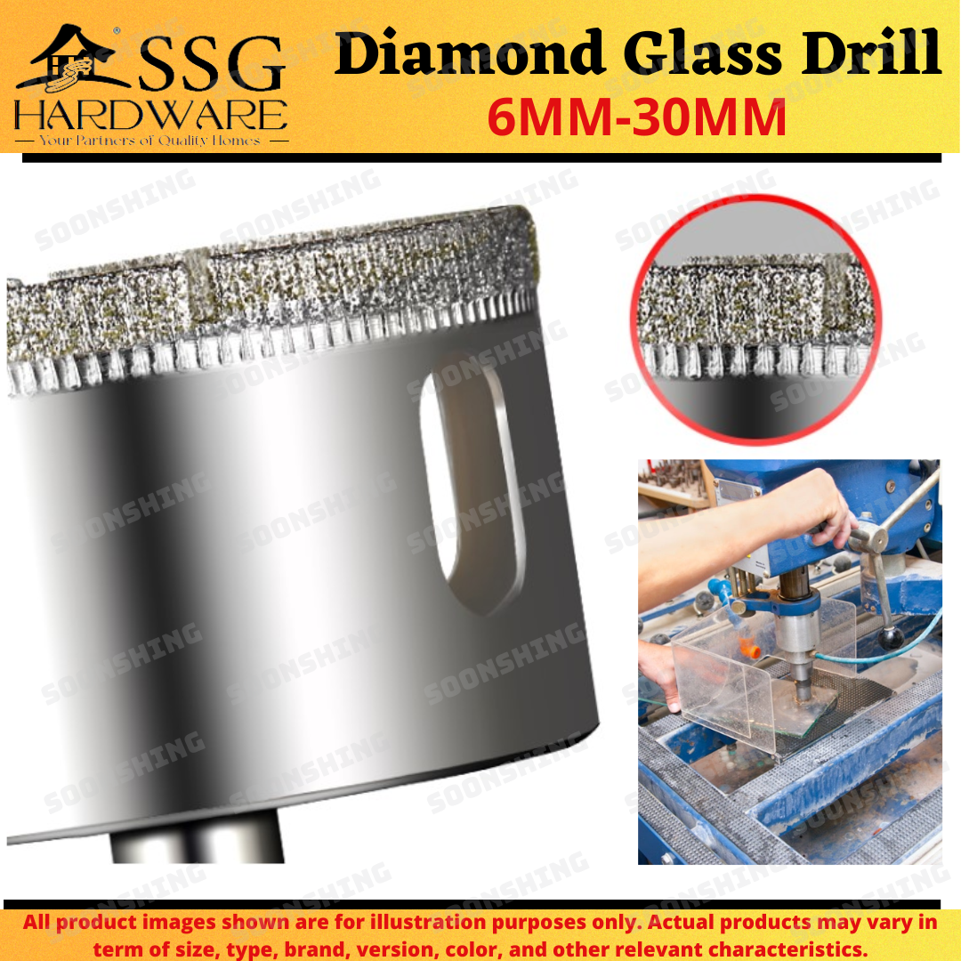 6mm-30mm Glass Drill Bit Premier Diamond Silicon Carbide Ceramic Tile Mosaic Marble Drill Mata ...