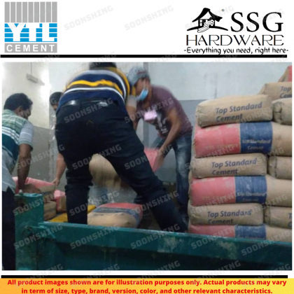 SSG400 CEMENT HOLCIM TOP STANDARD 50KG Simen Kelabu Only Bina Rumah ...
