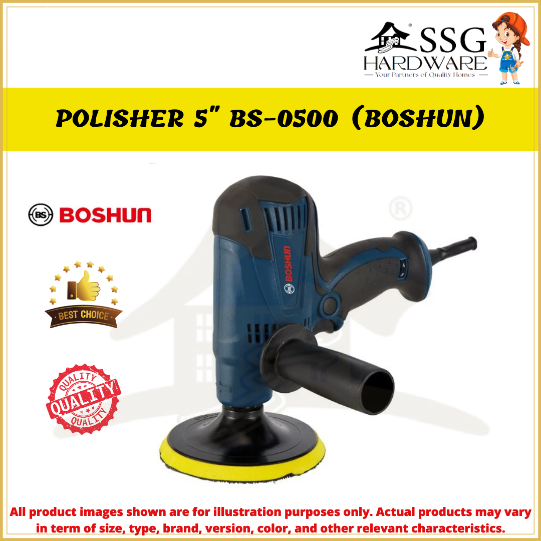 POLISHER 5" BS-0500 (BOSHUN) / AUTOMATIC POLISHING MACHINE / MESIN ...