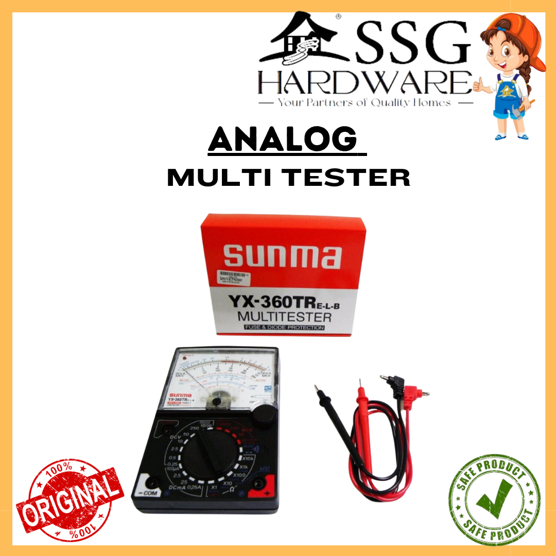 MULTITESTER / MULTI METER / ANALOG MULTI TESTER