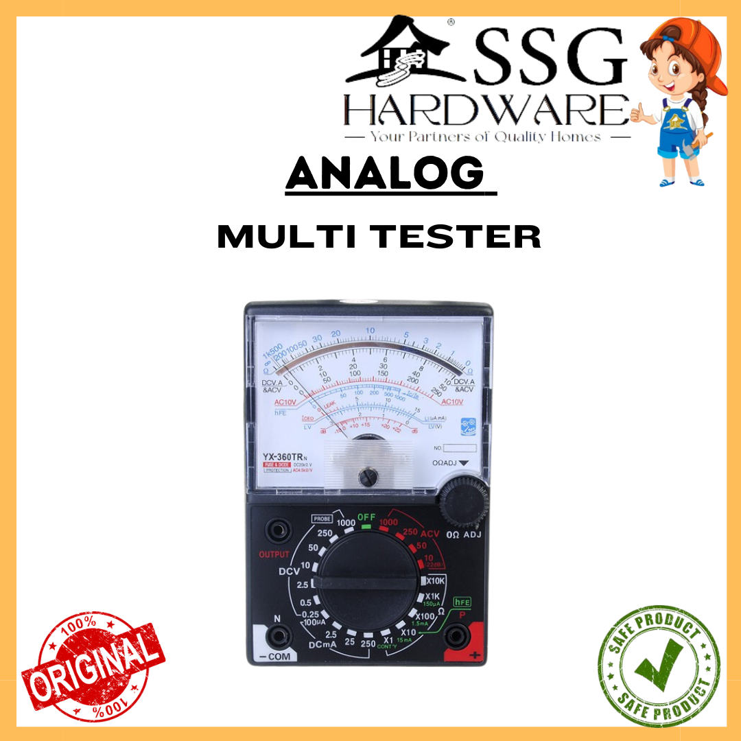 MULTITESTER / MULTI METER / ANALOG MULTI TESTER