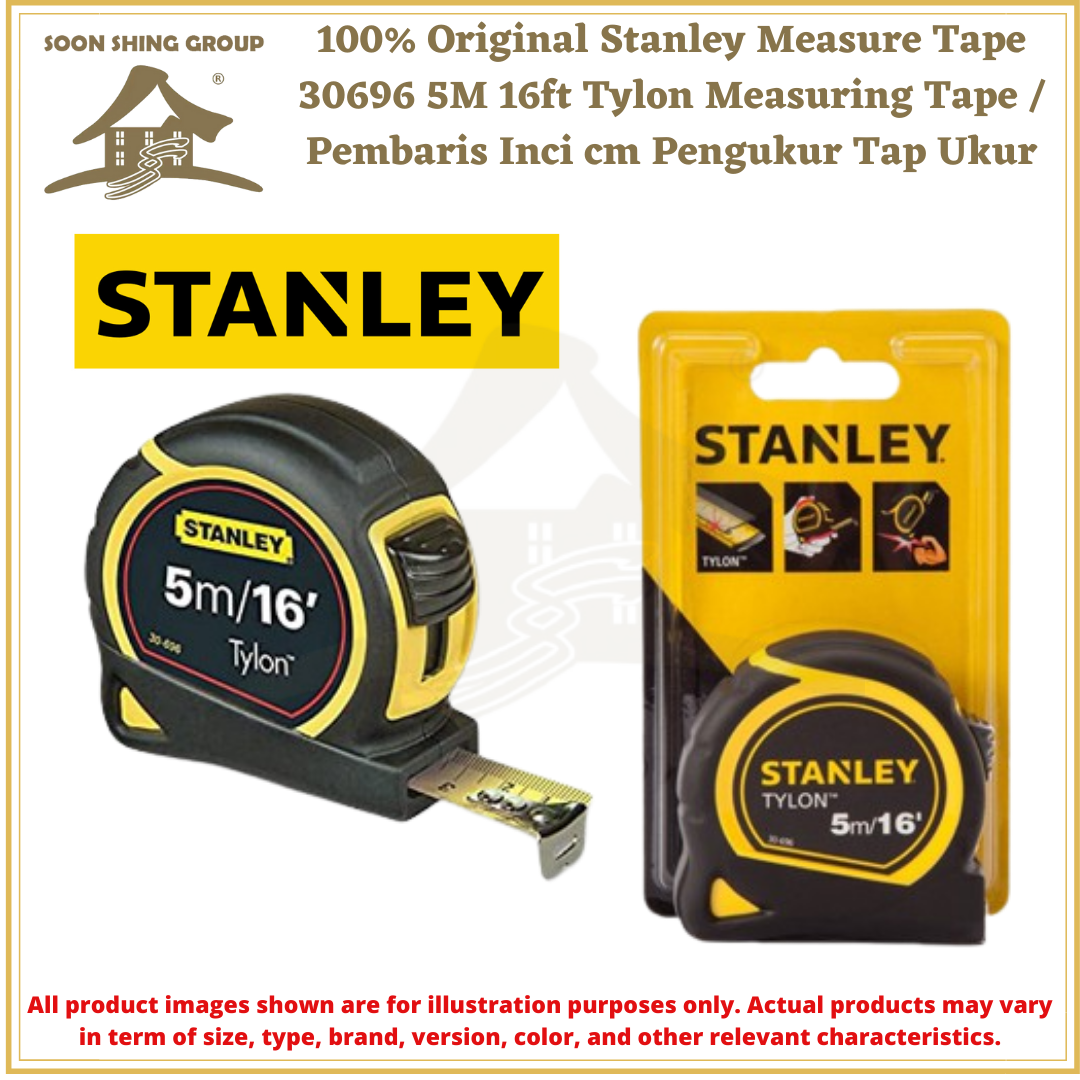 100% ORIGINAL STANLEY MEASURE TAPE 30696 TYLON MEASURING TAPE ...
