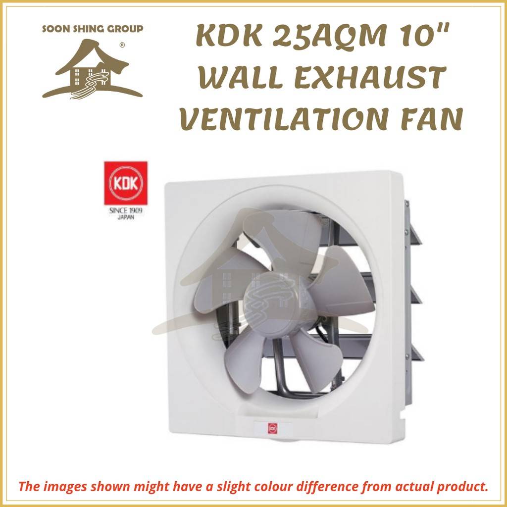 KDK 25AQM 10" WALL EXHAUST VENTILATION FAN