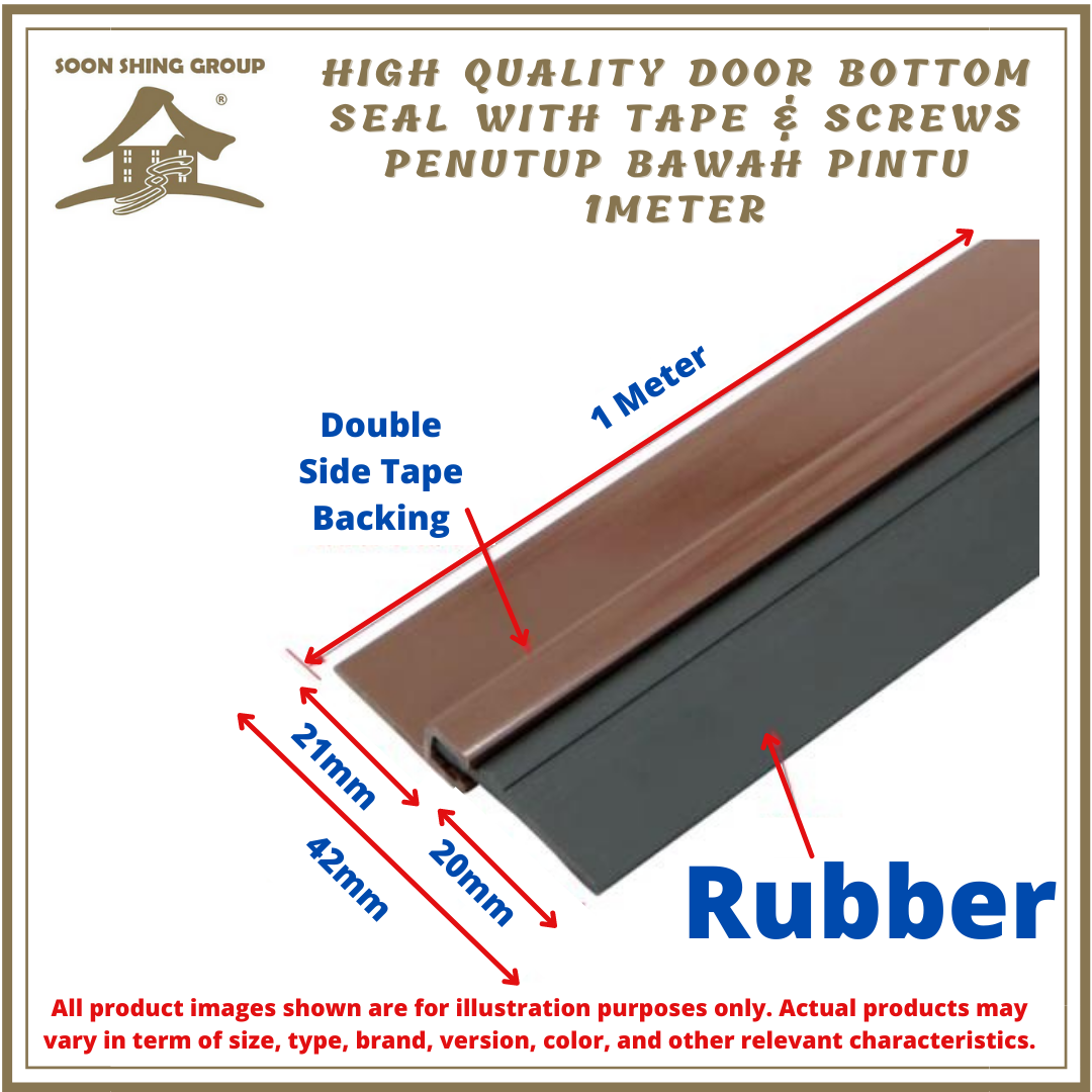 High Quality Door Bottom Seal with Tape Cover Door Gap Privacy Block ...