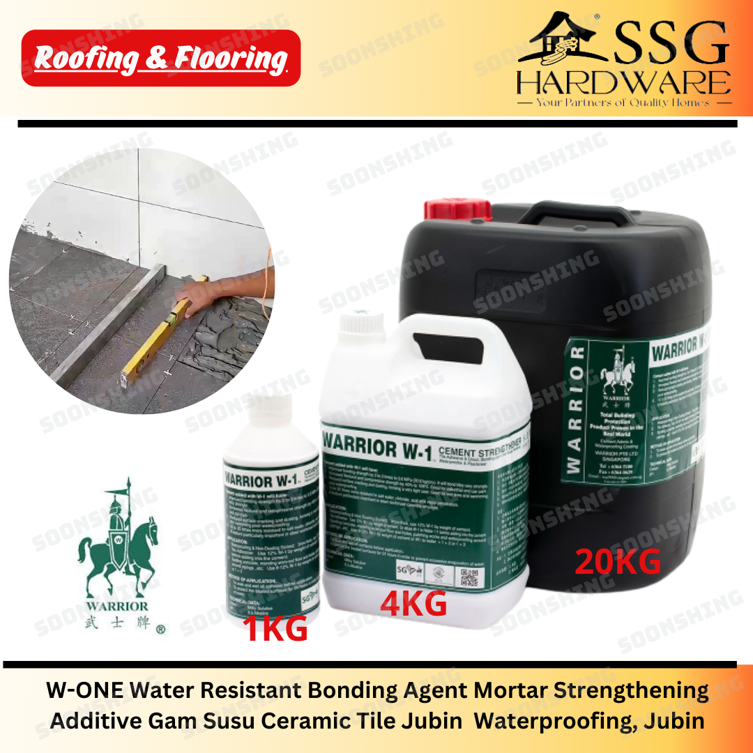 W-ONE Water Resistant Bonding Agent Mortar Strengthening Additive Gam ...