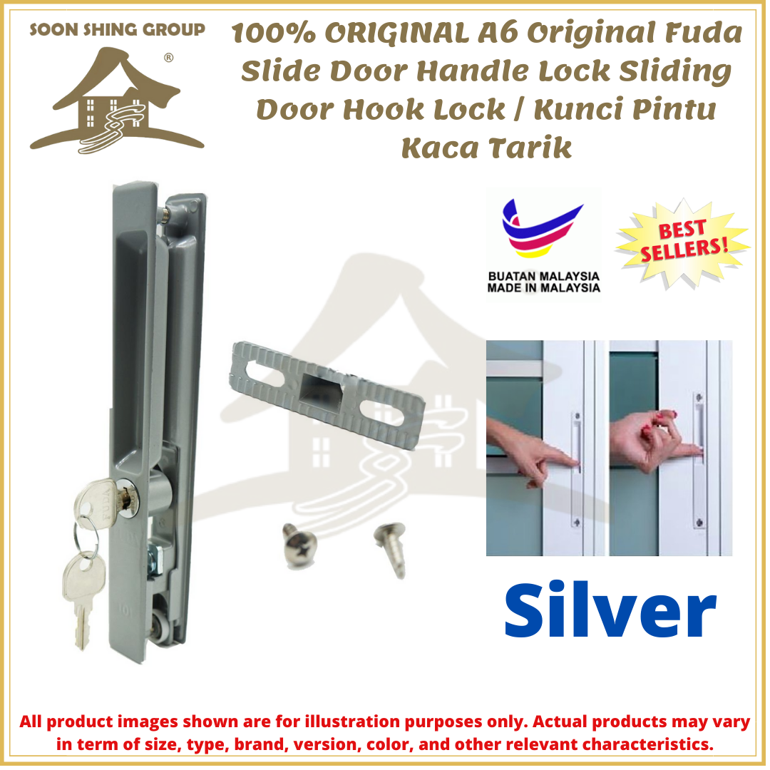 100% ORIGINAL A6 Original Fuda Slide Door Handle Lock Sliding Door Hook ...