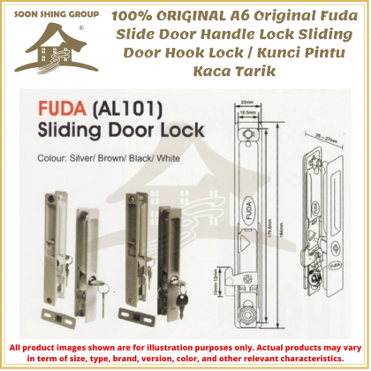 100% ORIGINAL A6 Original Fuda Slide Door Handle Lock Sliding Door Hook ...