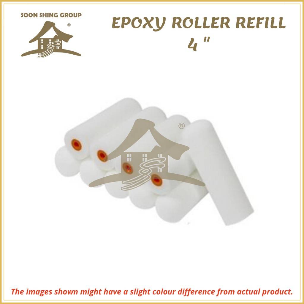EPOXY PAINT ROLLER REFILL 4" (FOR WOOD & METAL)