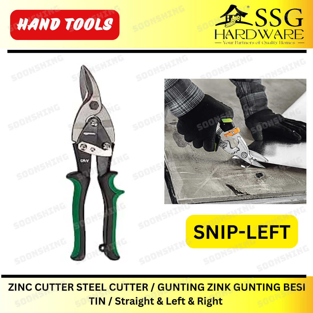 ZINC CUTTER STEEL CUTTER / GUNTING ZINK GUNTING BESI TIN / Straight ...