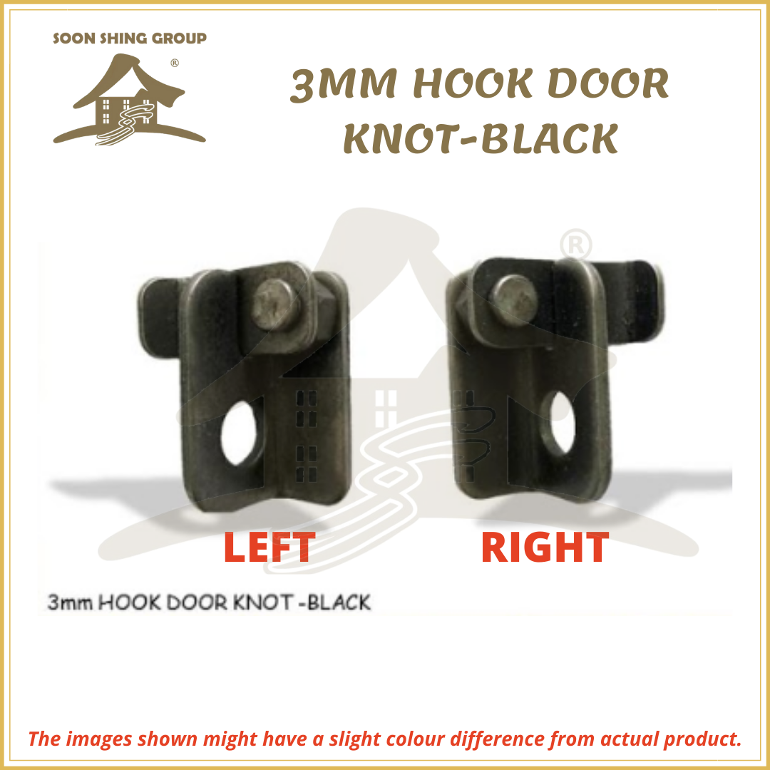 3MM HOOK DOOR KNOT (FOR ROLLER SHUTTER USE)