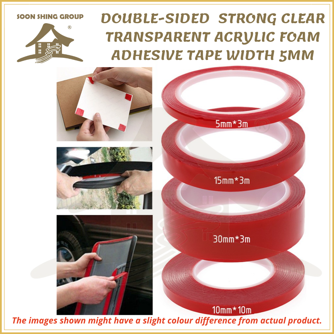 Double-sided Strong Clear Transparent Acrylic Foam Adhesive Tape