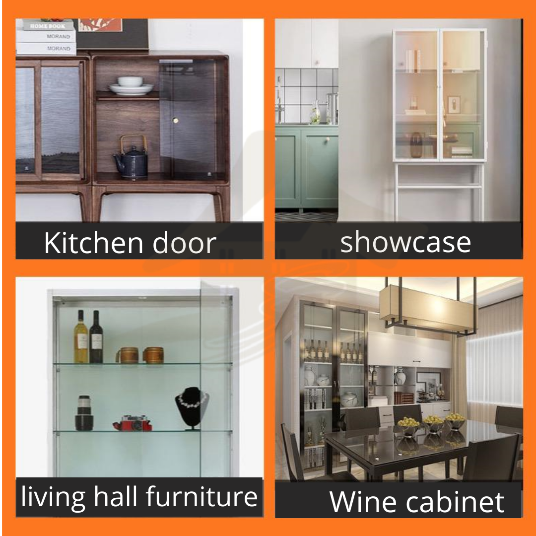 Steel Double Hi-Fi Cabinet Glass Magnet Door Catch Latch Pivot Hinge ...