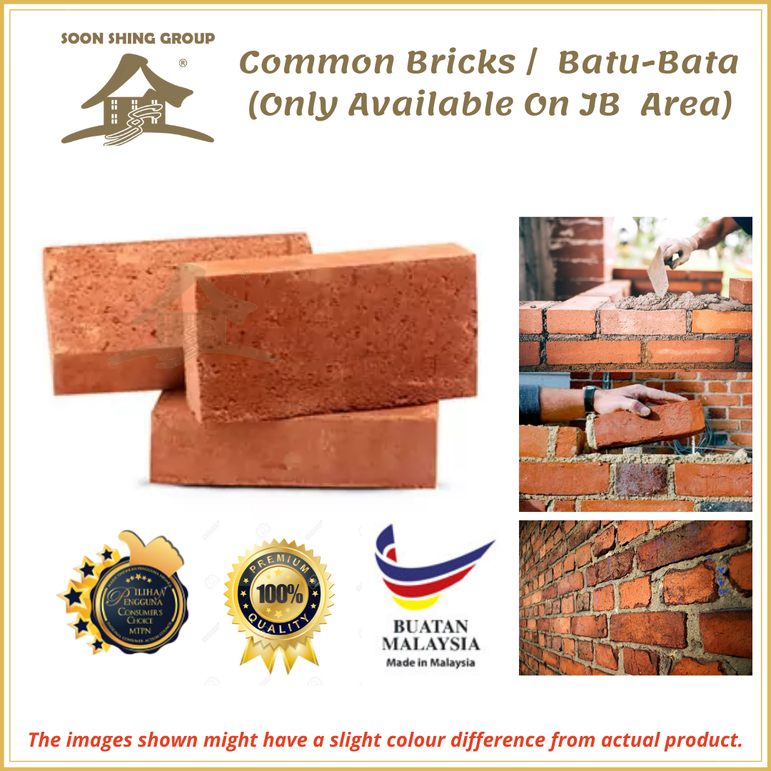 Common Bricks / Batu-Bata (Only Available in JB Area)