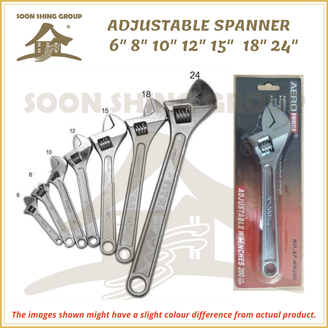Heavy Duty Adjustable Spanner Wrench / Spanar