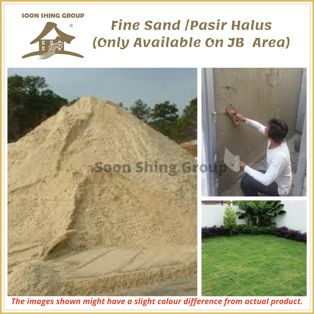 Fine Sand / Wash Sand / Coarse Sand / Pasir Halus (Only Available In JB ...