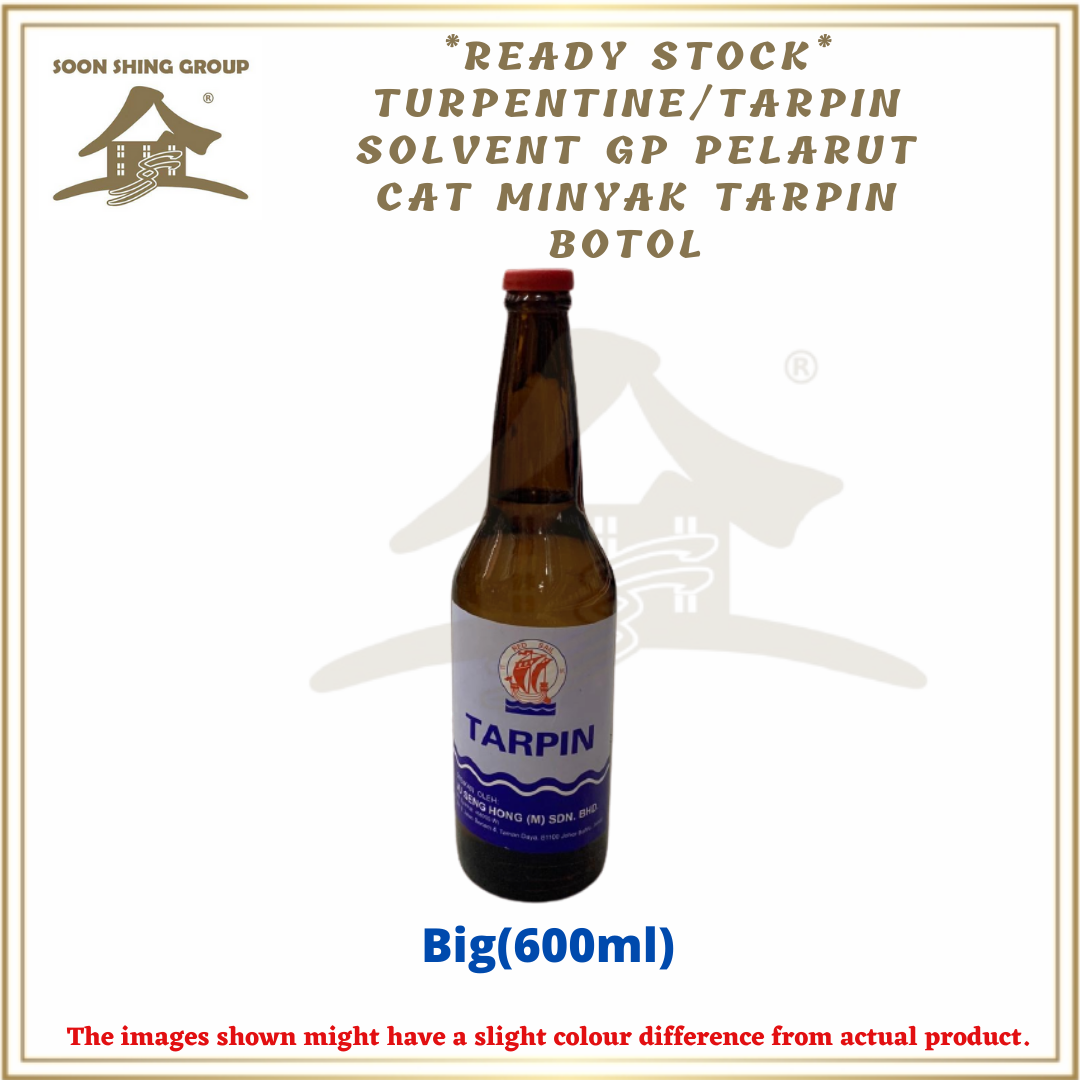 *Ready Stock* Turpentine / Tarpin Solvent GP Pelarut Cat Minyak Tarpin ...