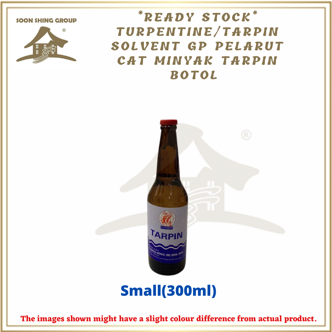 *Ready Stock* Turpentine / Tarpin Solvent GP Pelarut Cat Minyak Tarpin Botol / Turpentine Minyak ...