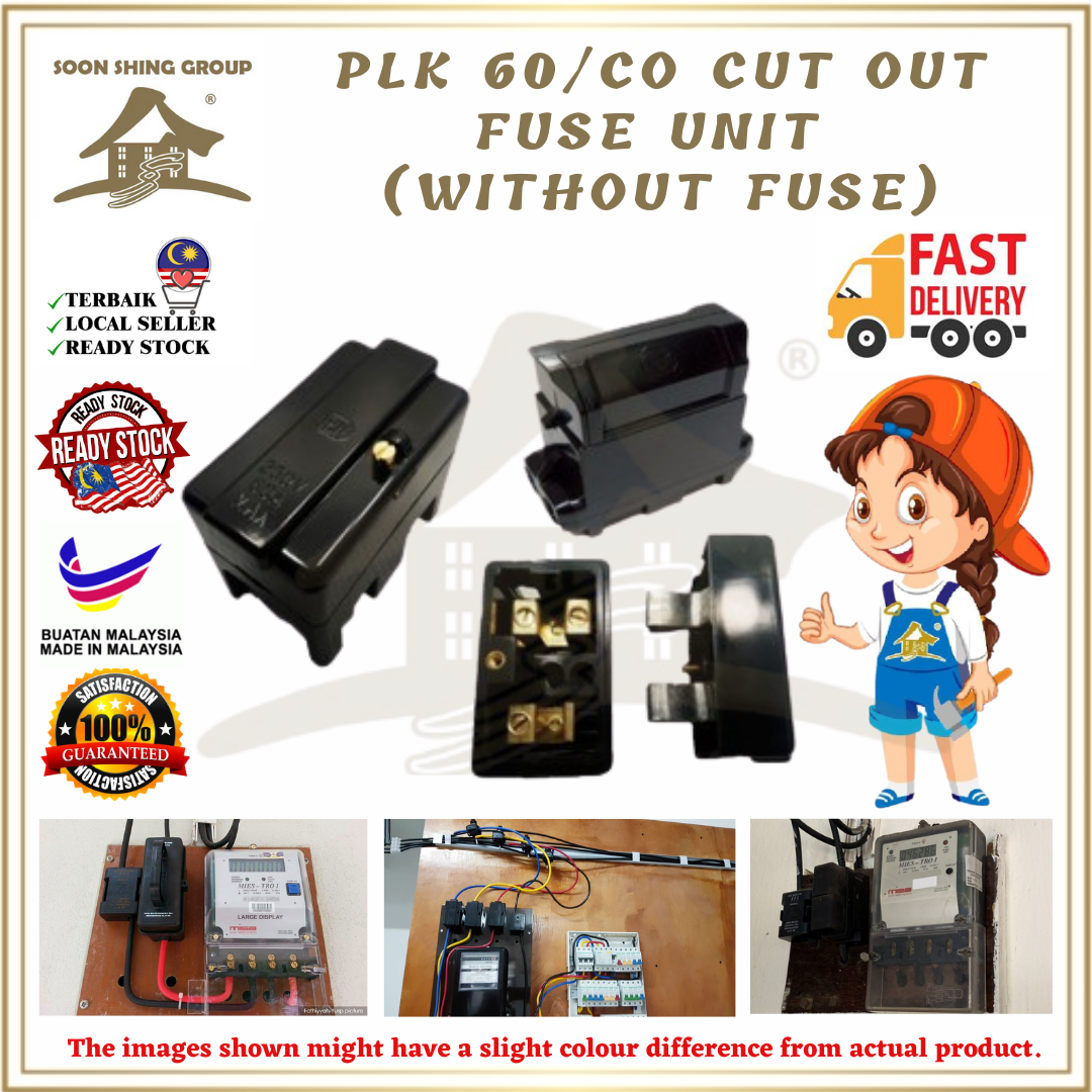 PLK 60/CO CUT OUT FUSE UNIT (WITHOUT FUSE)