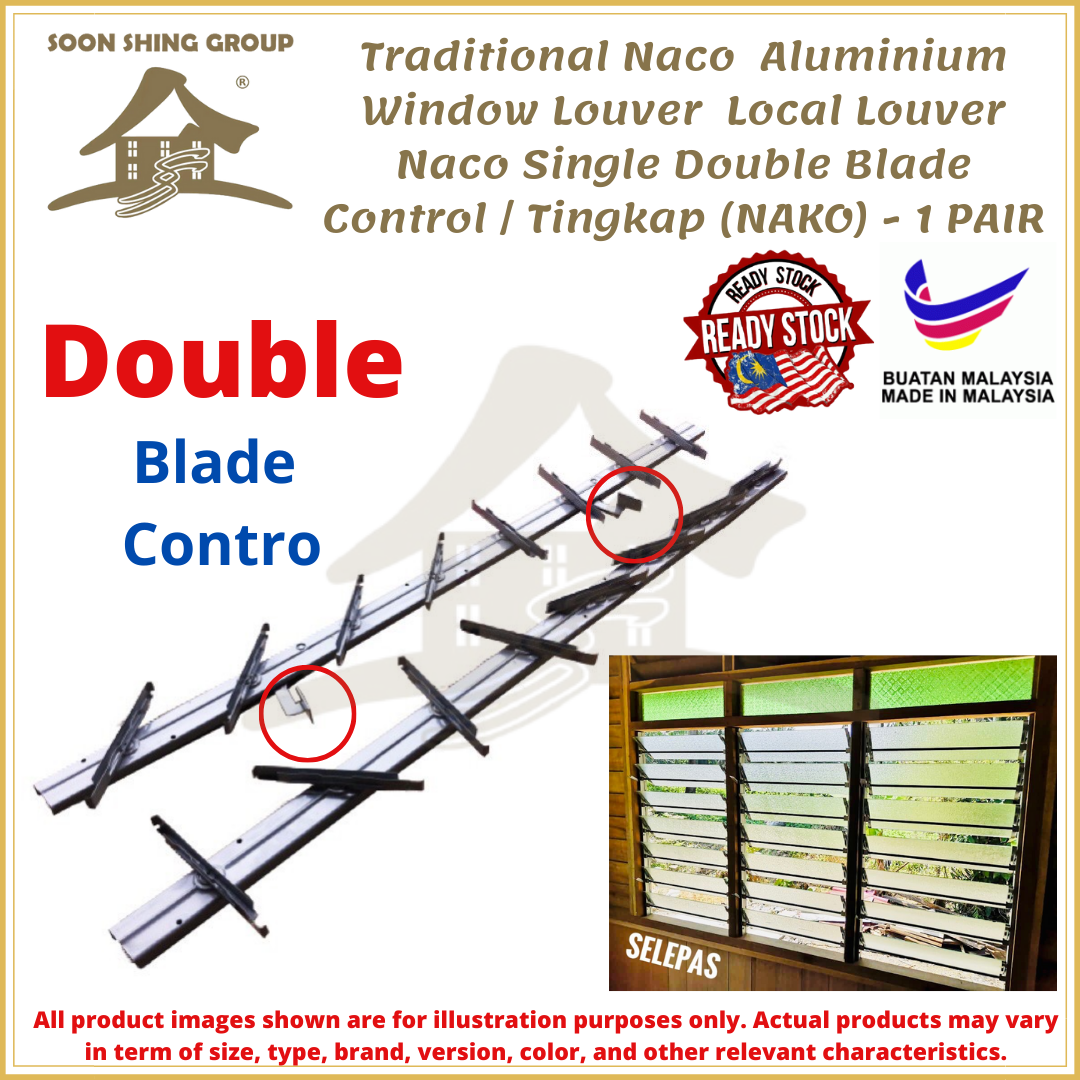 Traditional Naco Aluminium Window Louver Local Louver Naco Single ...