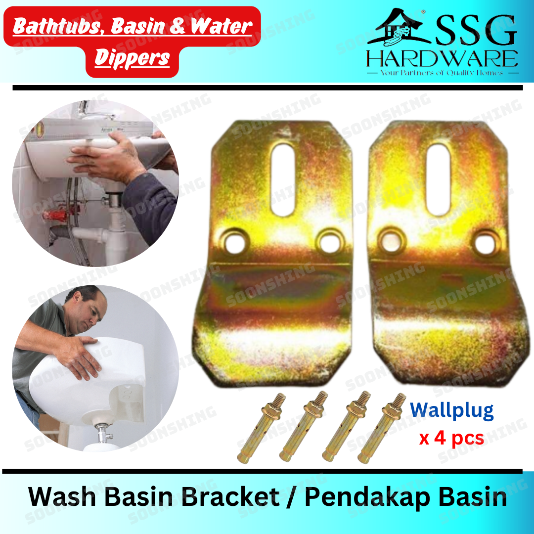 Wash Basin Bracket / Pendakap Basin / Pengantung Besi BasinStandard ...