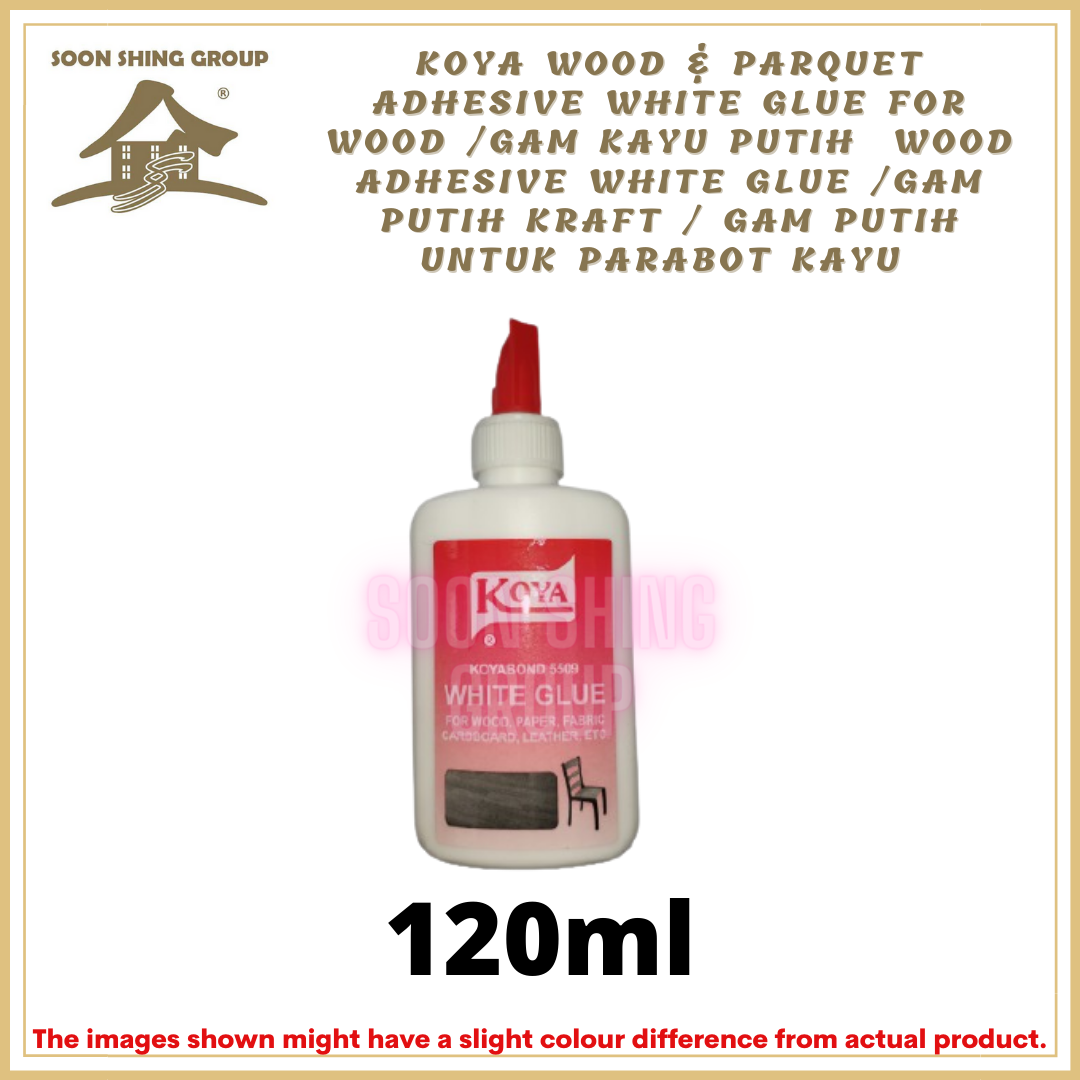 Koya Wood & Parquet Adhesive White Glue for wood /Gam Kayu Putih /Gam ...