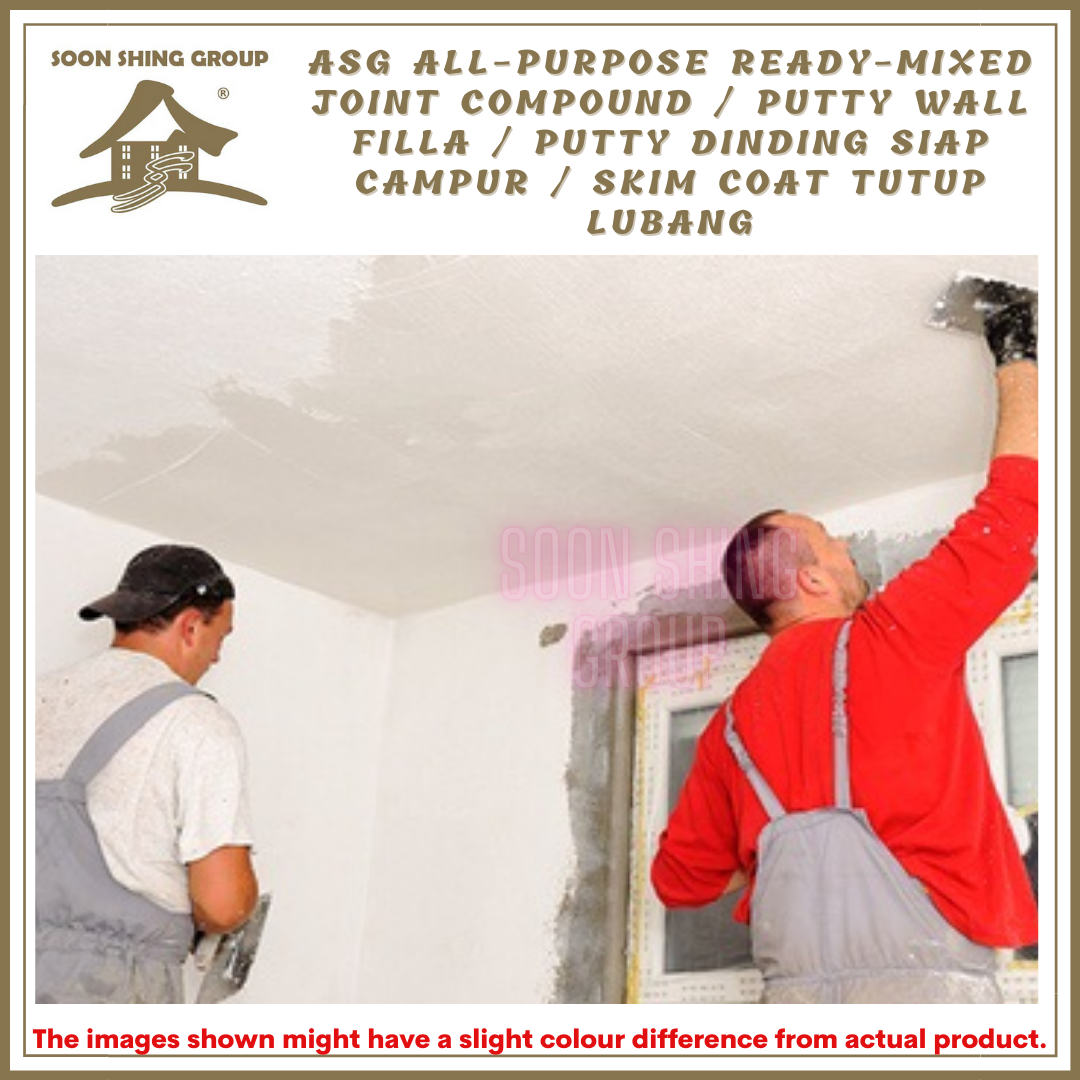 25kg ASG All-Purpose Ready-Mixed Joint Compound / Putty Wall Filler ...