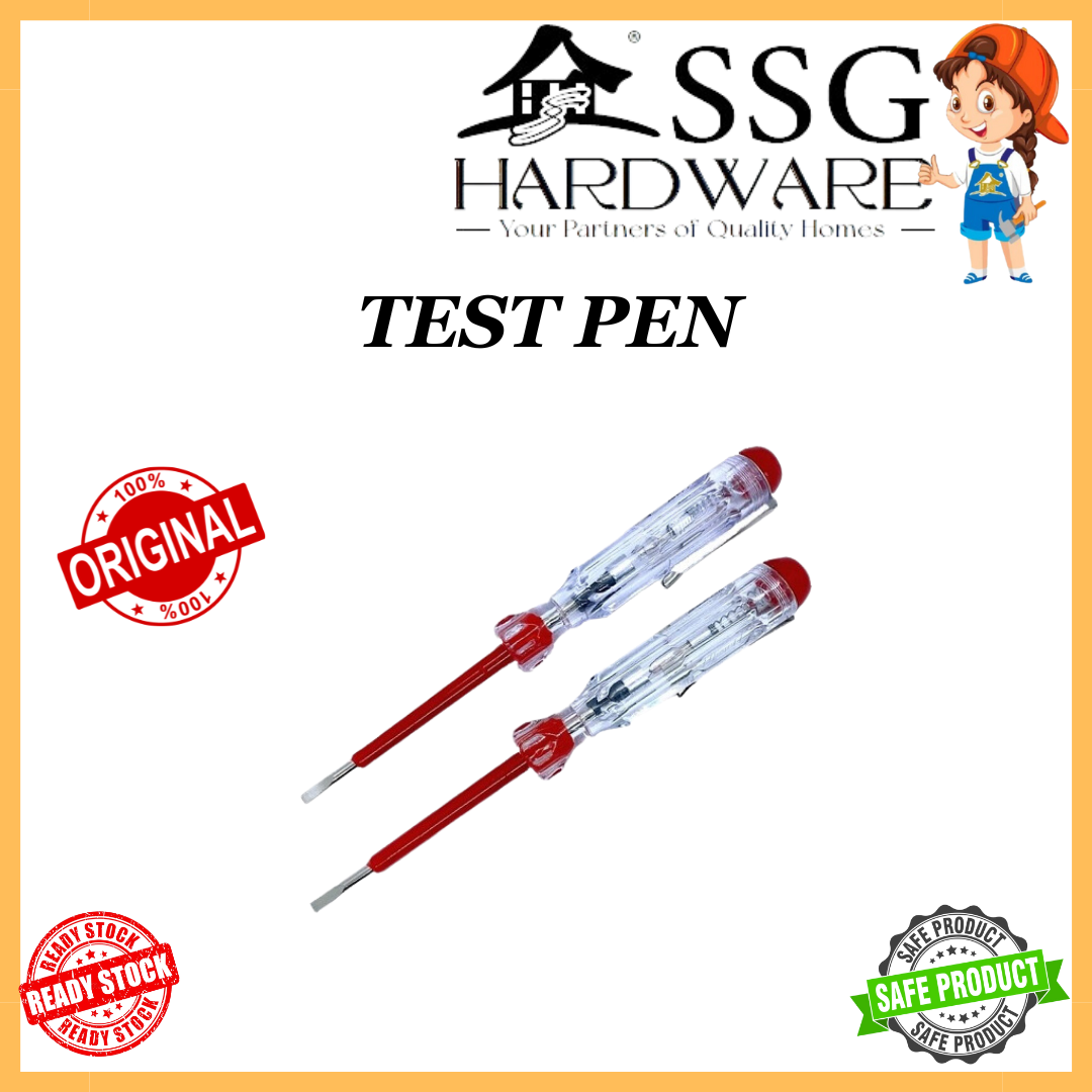 ELECTRICIAN TEST PEN / PEN UJIAN ELEKTRIK / TEST PEN MAGNET / VOLTAGE ...