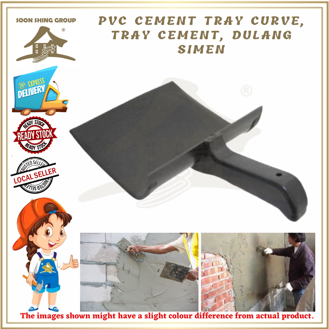 Pvc cement Tray Curve, Tray cement, dulang simen