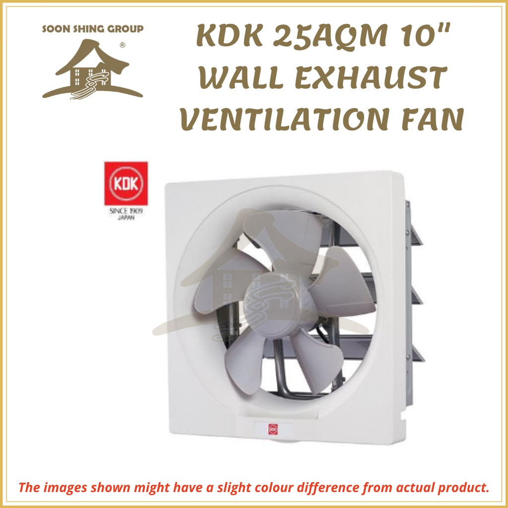 KDK 25AQM 10" WALL EXHAUST VENTILATION FAN